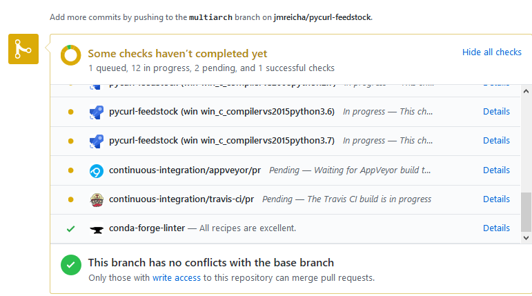 Adding Multiarch Muilds to a Conda-Forge Recipe